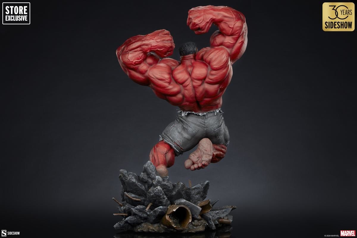 Red Hulk (Thunderbolt Ross) Store Exclusive Premium Format Figure ...