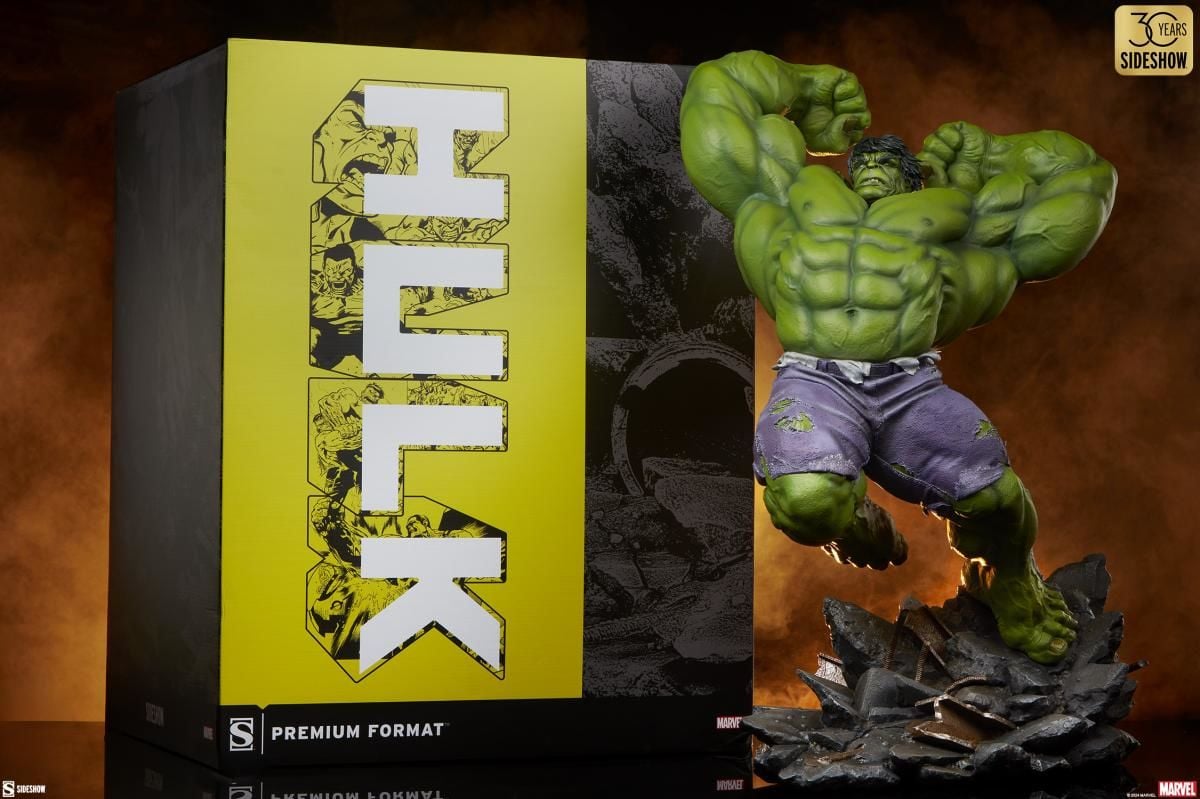 Hulk Classic Premium Format Figure Marvel / Sideshow Hulk Collection ...